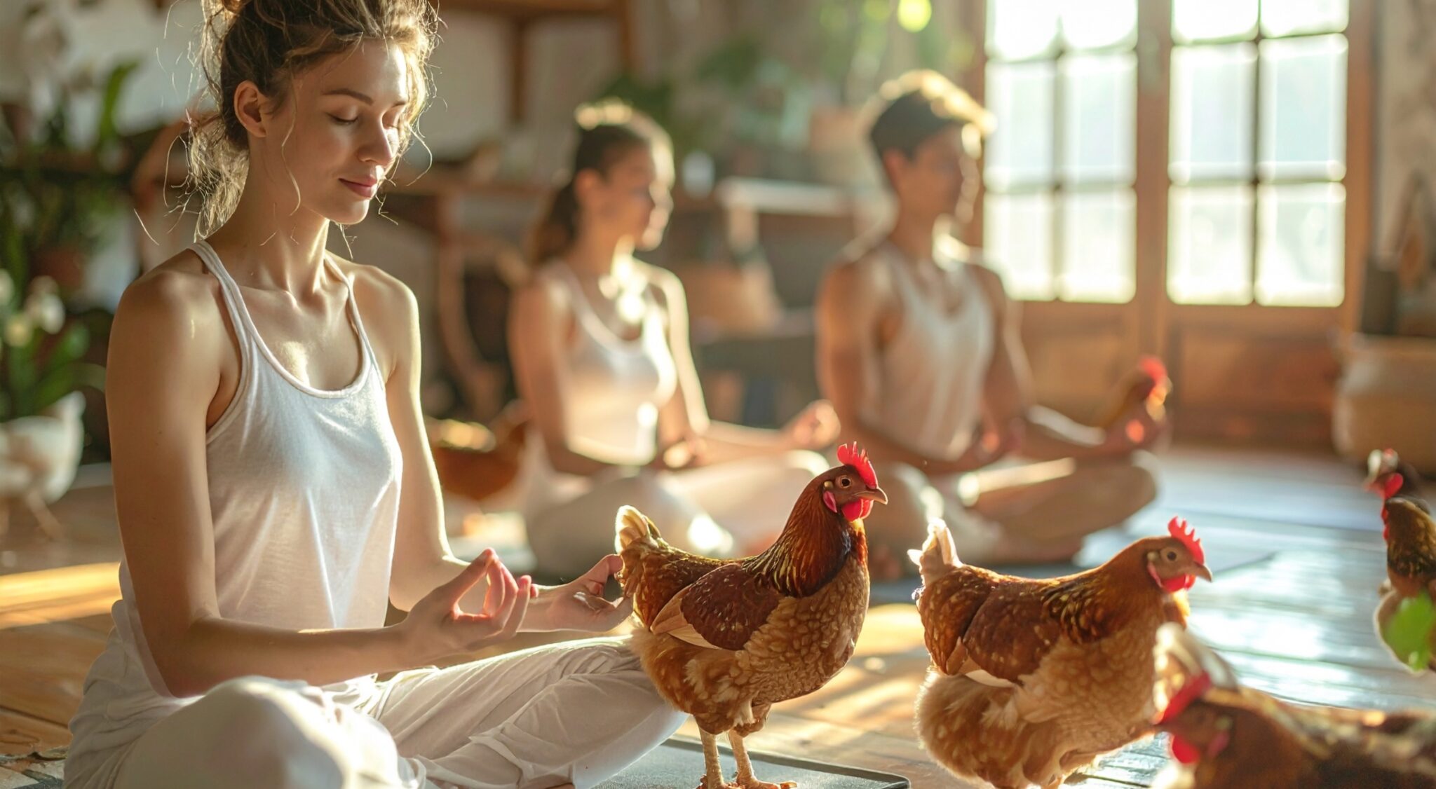 Tampa’s Chicken Yoga: Because Your Downward Dog Wasn’t Humiliating ...