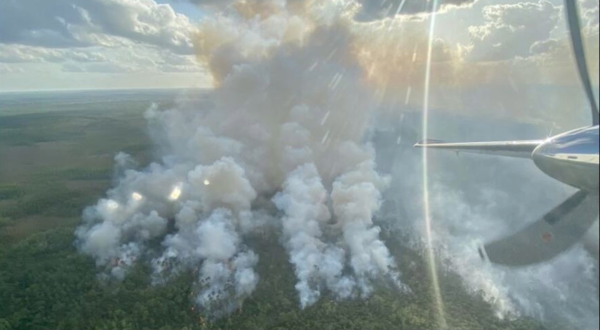 Wildfire Explodes to 25,000 Acres in Collier County Amid Red Flag ...
